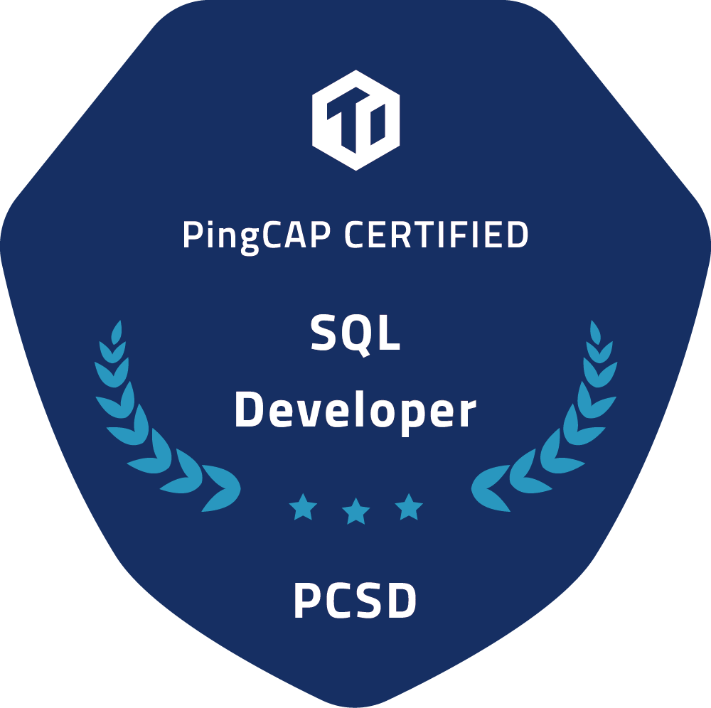 TiDB認定プログラム | 分散型データベース | PingCAP株式会社