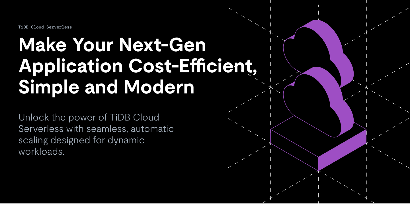 TiDB Cloud Starter | MySQL互換の分散型データベース | PingCAP株式会社